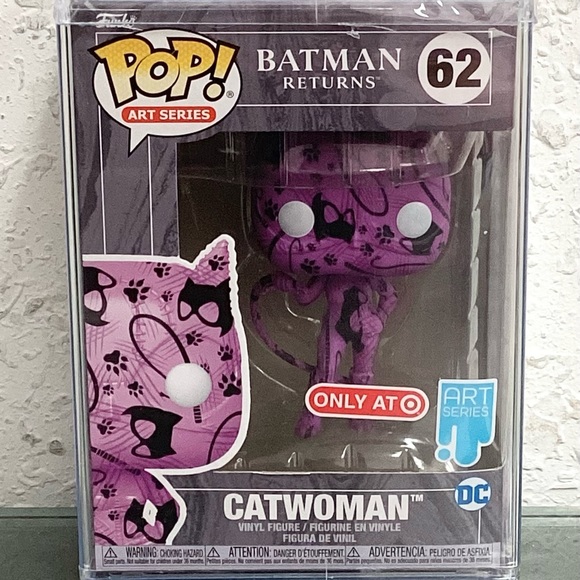 Funko | Toys | Funko Pop Dc Catwoman Art Series 62 With Hardshell Case ...
